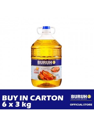Buruh (Labour) Refined Cooking Oil 6 x 3kg - Grocery Online