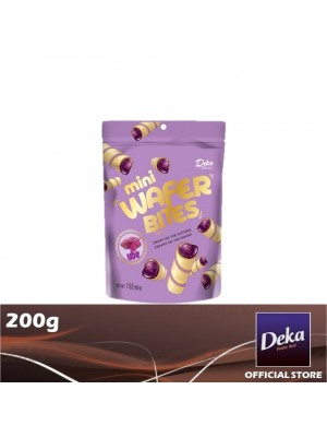 Deka Mini Wafer Bites Ube 200g - Grocery Online